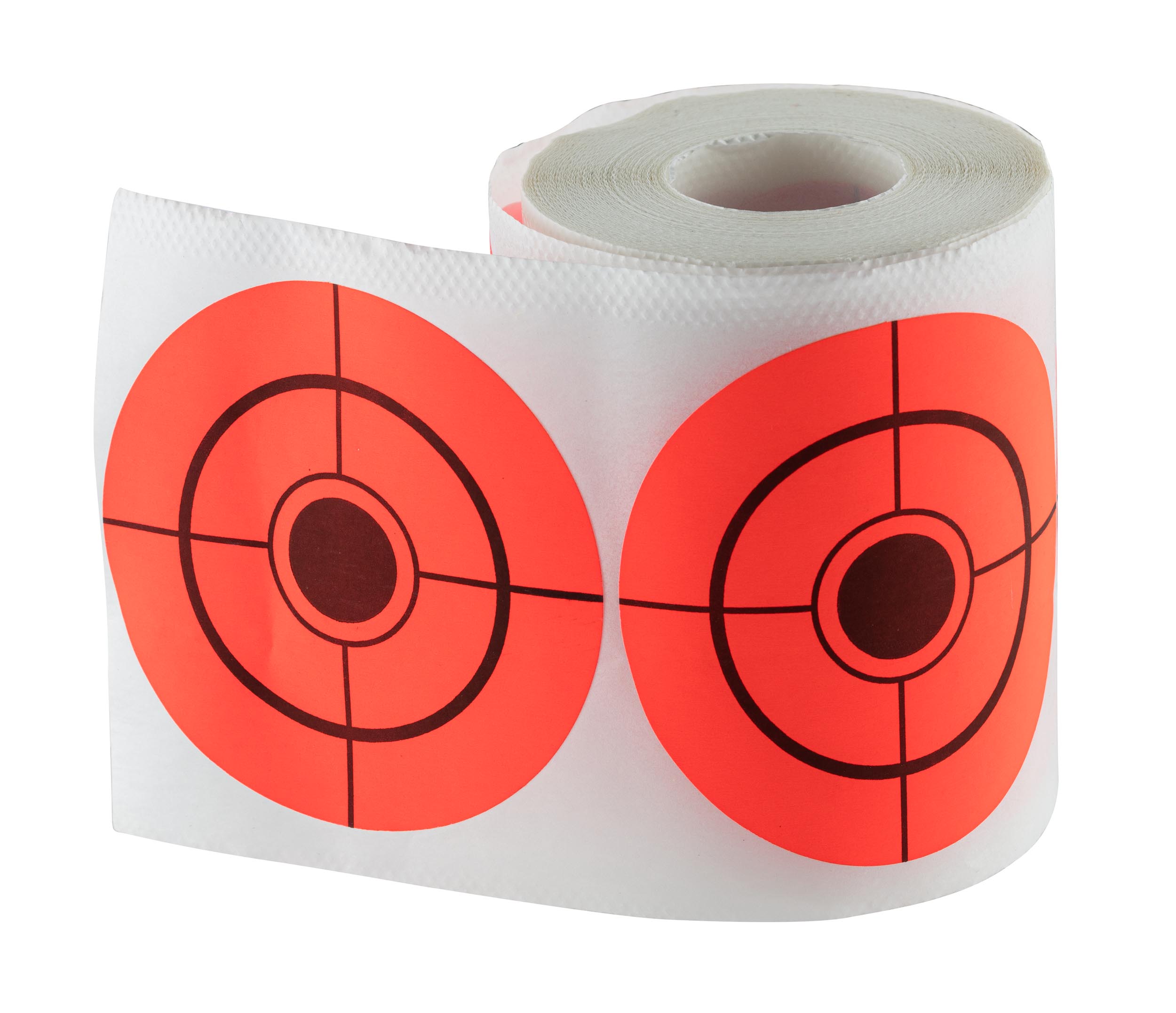 Gommettes Orange Fluo autocollantes diamètre 75 mm x250 - Armes de ...