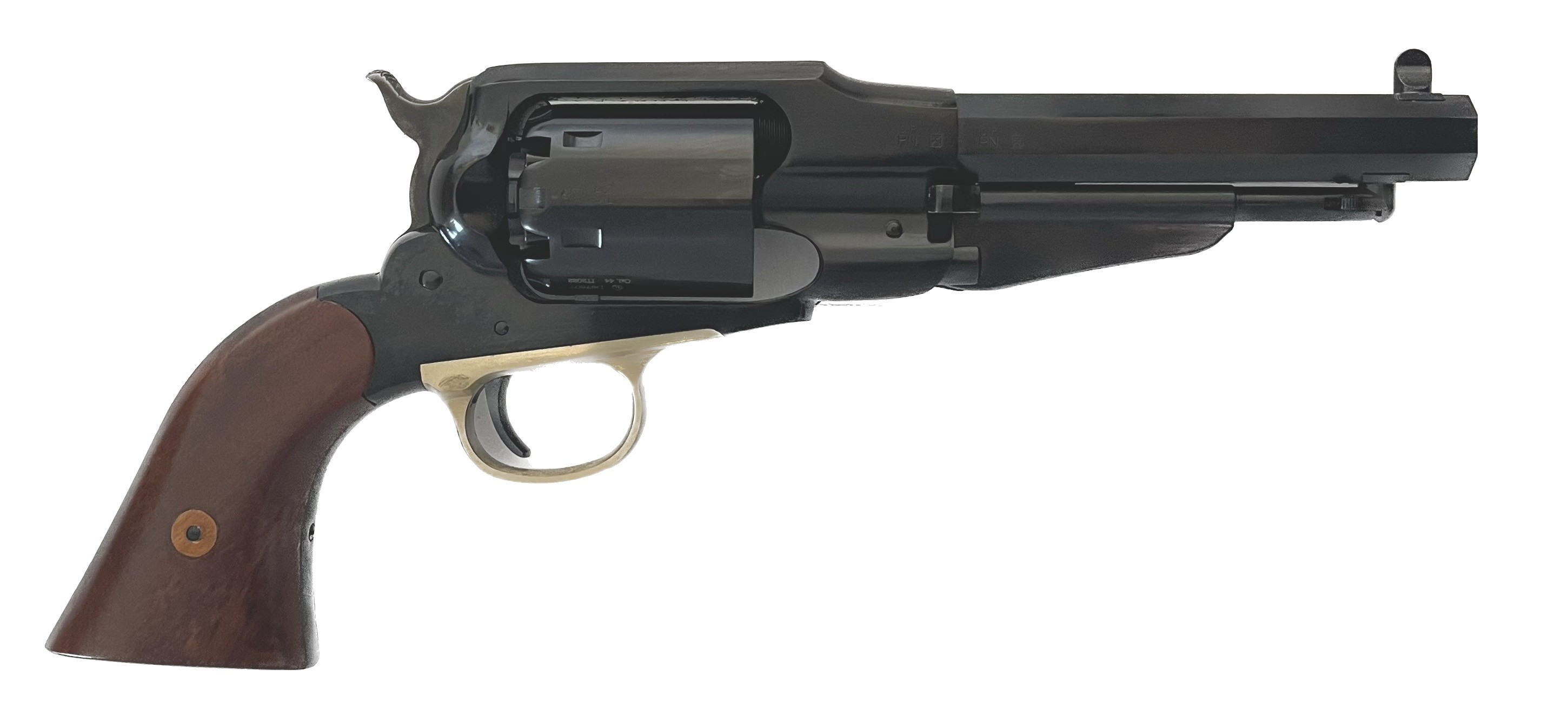 Revolver à Poudre Noire UBERTI REMINGTON 1858 New Improved ARMY Forge 5 ...