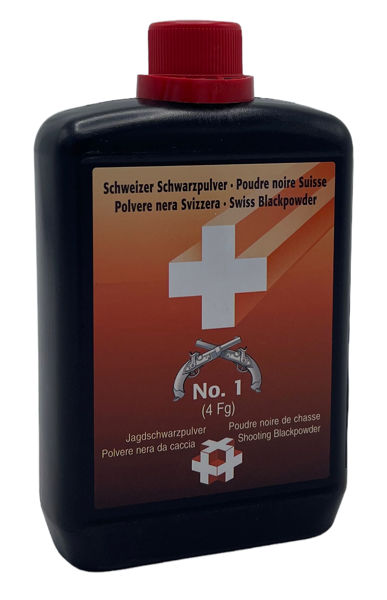 Bidon de poudre noire SUISSE No.1 - bidon de 500gr - Rechargement sur ...