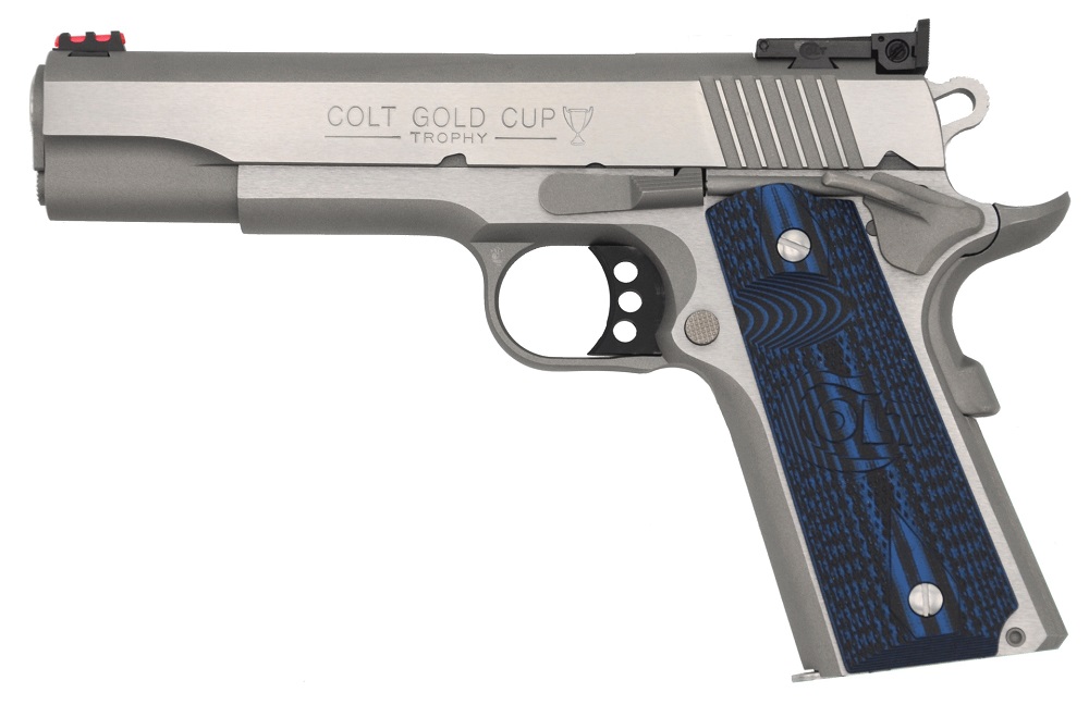 Pistolet COLT 1911 GOLD CUP Lite cal.45 ACP - Armes catégorie B sur armurerie-lavaux.com