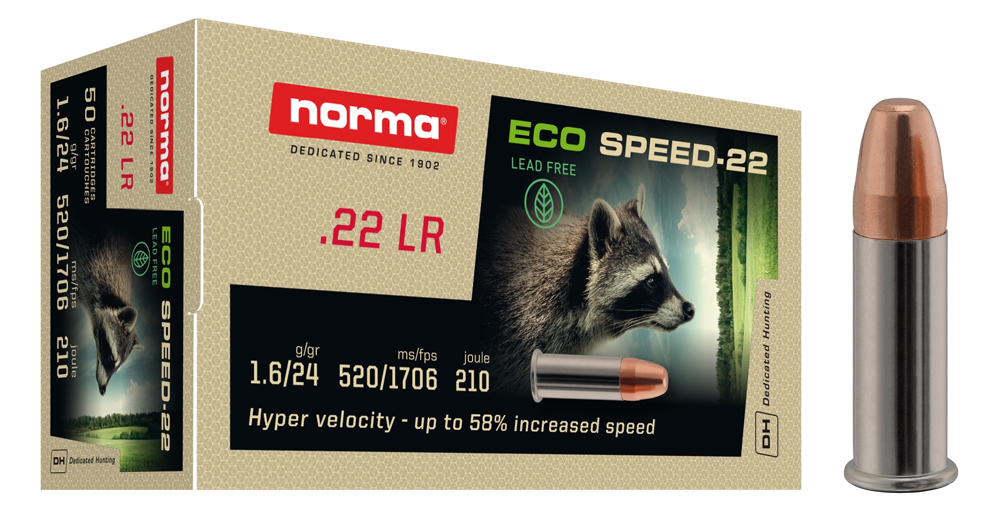 NORMA 22 Lr ECO SPEED-22 Hight Velocity /500 - Carabines de Tir sur ...