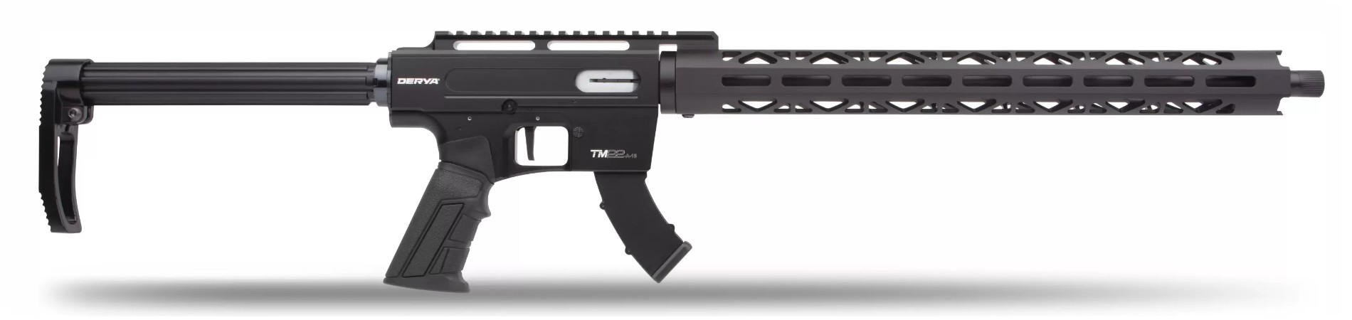 Carabine semi-automatique DERYA TM22 Black 18" cal.22 lr - Armes ...