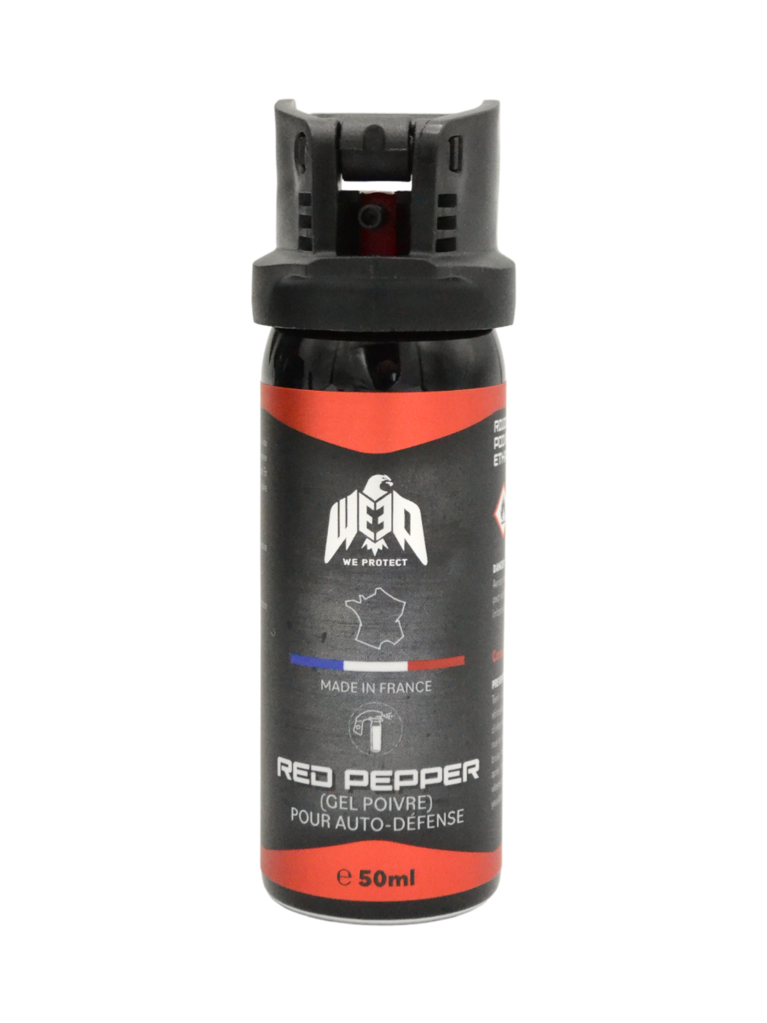Bombe au poivre Gel WE PROTECT - 50ml - Matériel de défense sur ...