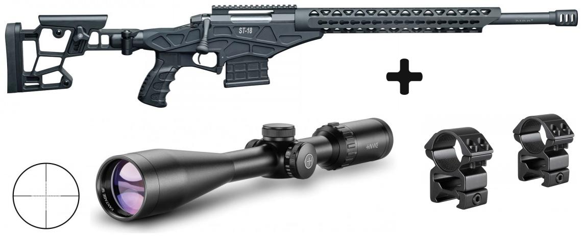 SABATTI ST-18 20" cal.308 win "Pack HAWKE VANTAGE SF 6-24X44 HALF ...
