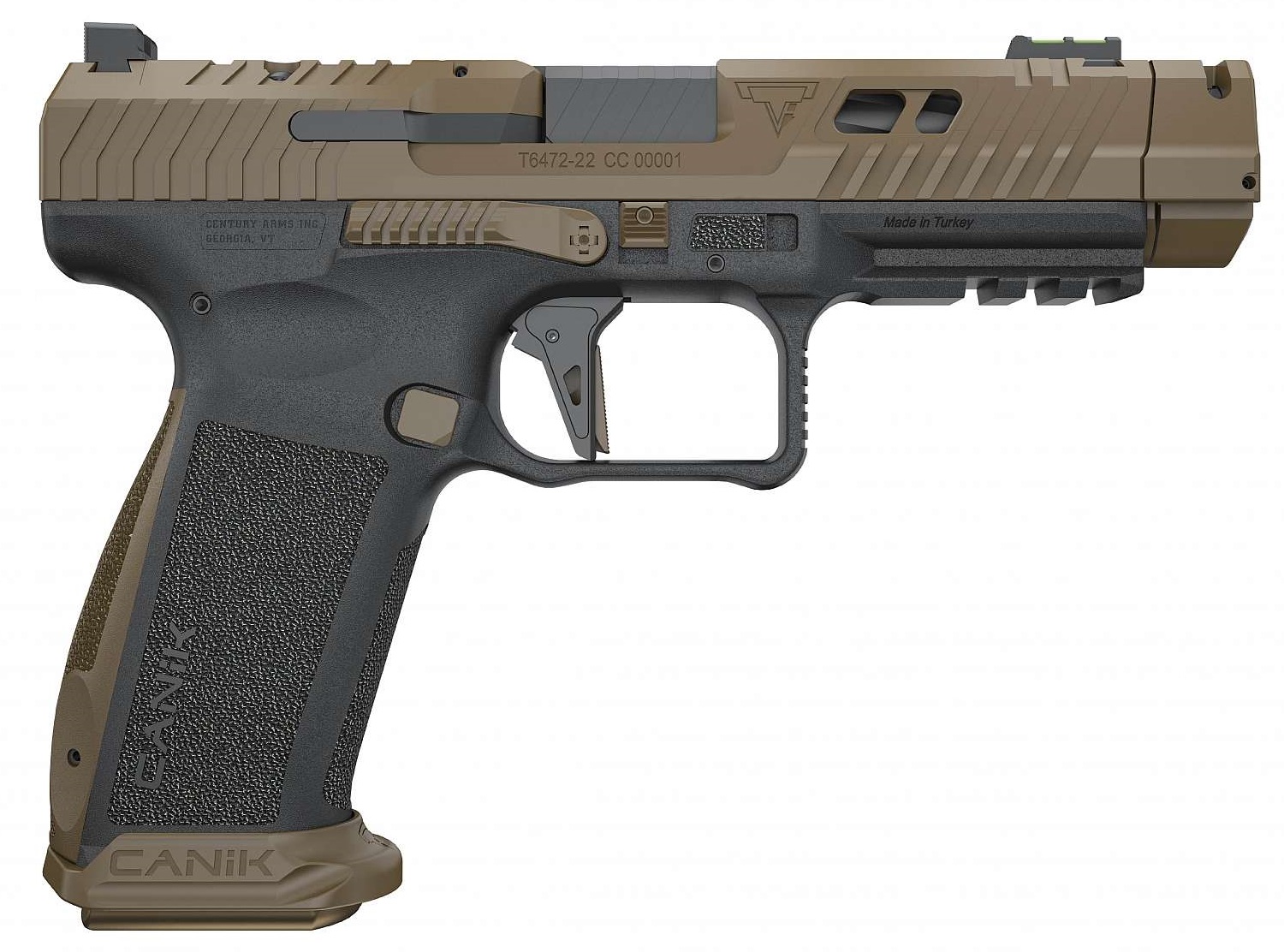 Pistolet CANIK TTI COMBAT cal.9x19 - Armes catégorie B sur armurerie-lavaux.com