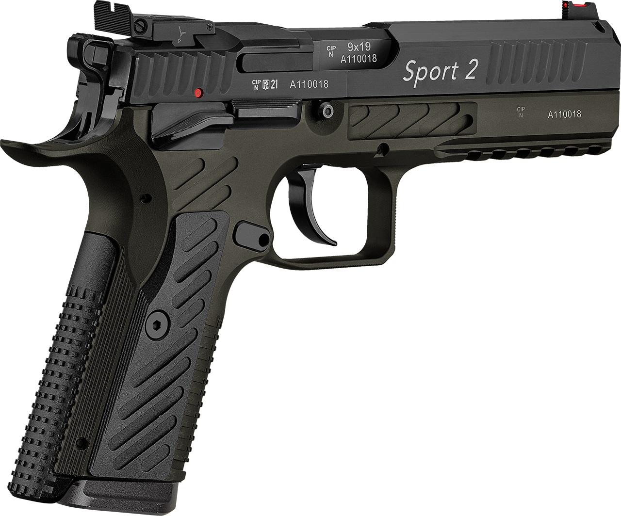 Pistolet ARMA ZEKA P1 Sport 2 cal.9x19 - Armes catégorie B sur ...
