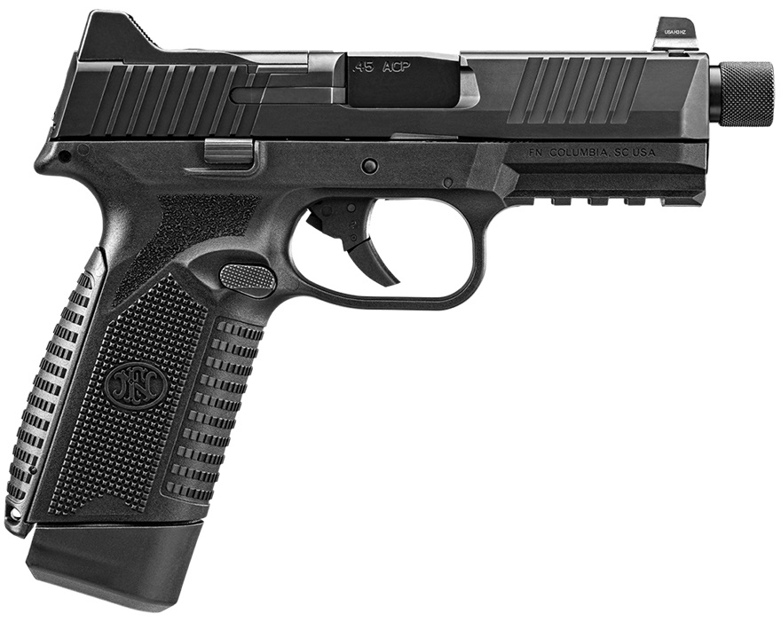 Pistolet FN HERSTAL 545 TACTICAL BLACK cal.45 ACP - Armes catégorie B ...