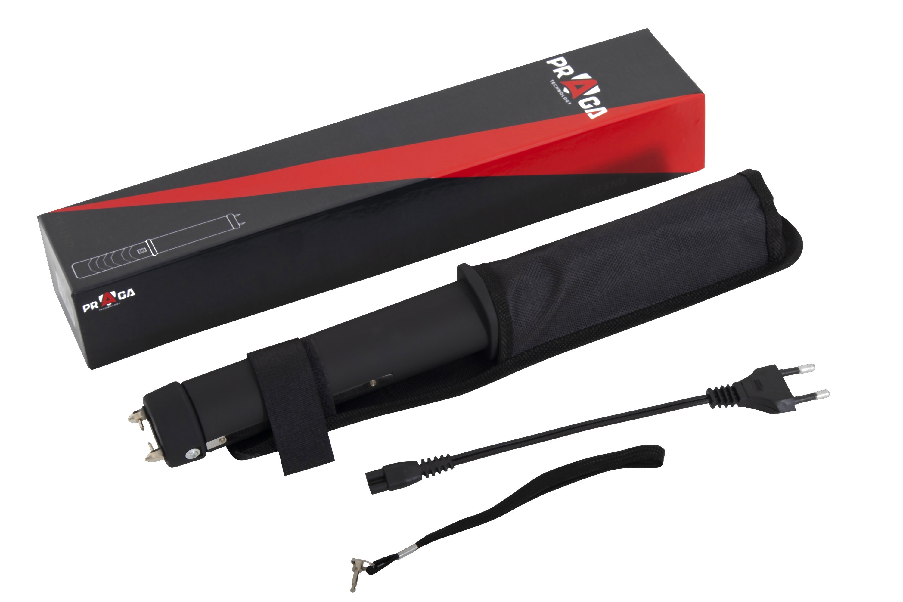 Matraque électrique avec lampe Shocker PRAGA "Z3" 3 000 000 Volts (30 ...