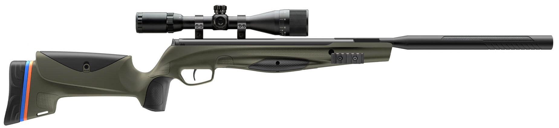 Carabine STOEGER RX20 TAC SUPPRESSOR Green "Combo lunette 3-9x40 AO ...