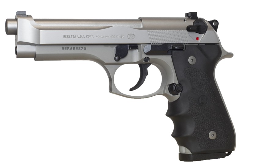 Pistolet BERETTA 92 FS Brigadier INOX calibre 9x19 - Armurerie Lavaux