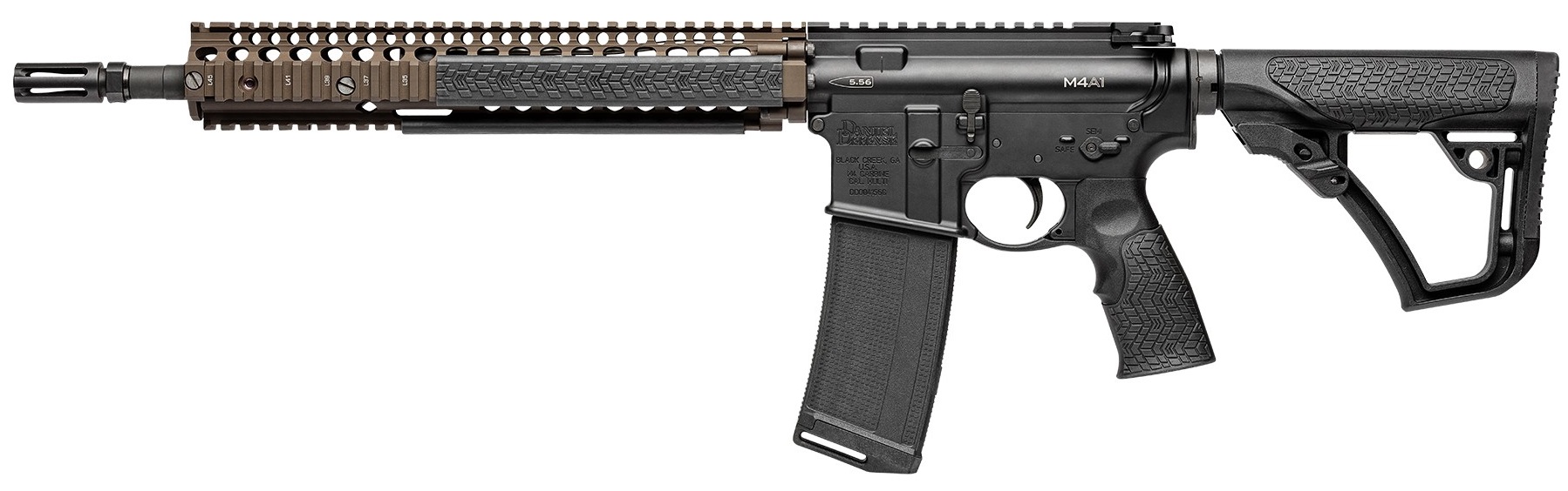 DANIEL DEFENSE M4A1 Brown/Black Mil Spec 14.5" cal.223 Rem - Armes ...