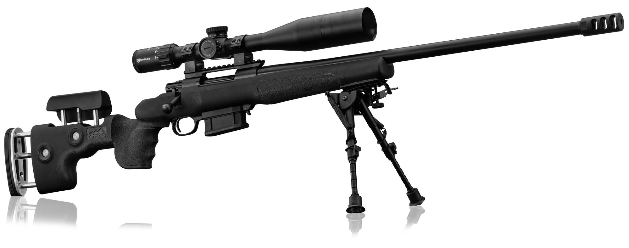 HOWA GRS Berserk Chassis Rifle cal.6,5 Creedmoor "Pack Nikko Stirling ...