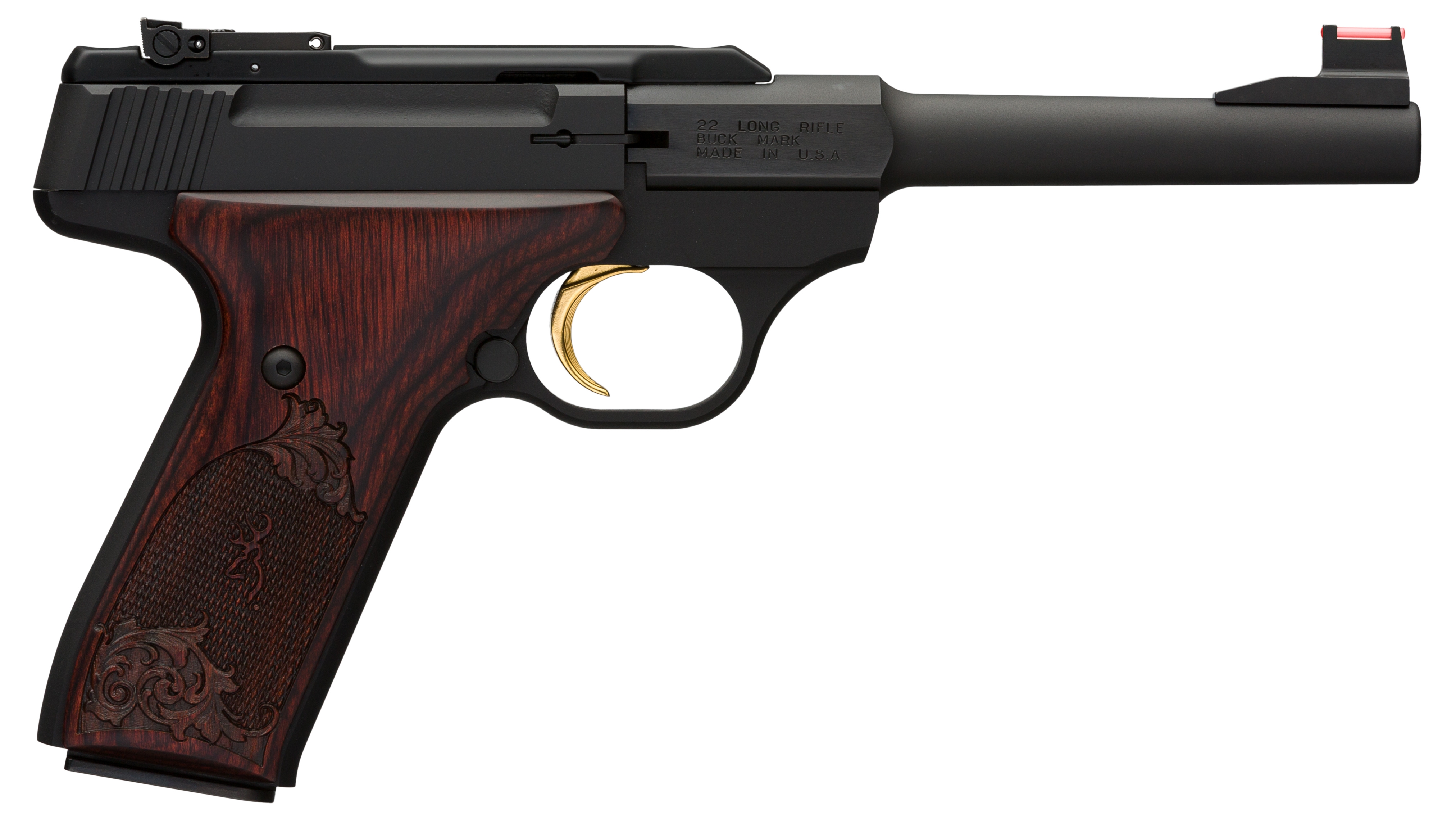 Pistolet BROWNING Buck Mark Challenge Rosewood calibre 22Lr - Armes catégorie B sur Armurerie-Lavaux