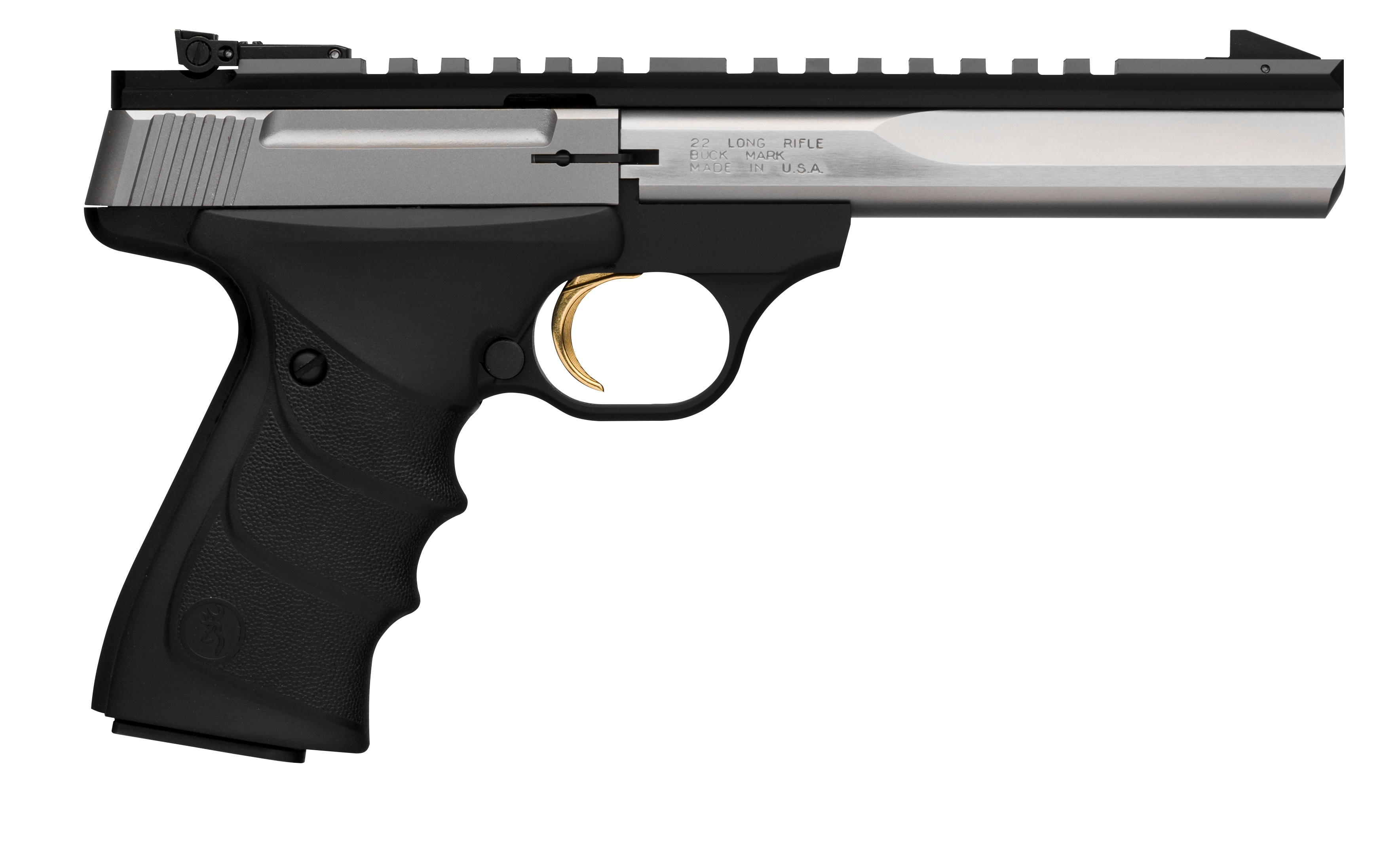 Pistolet BROWNING Buck Mark CONTOUR Stainless URX calibre 22Lr - Armes ...