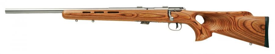 Carabine 22LR SAVAGE Varmint Lamellé Thumbhole Stainless MARK II BTVLSS ''GAUCHER'' - Carabines ...