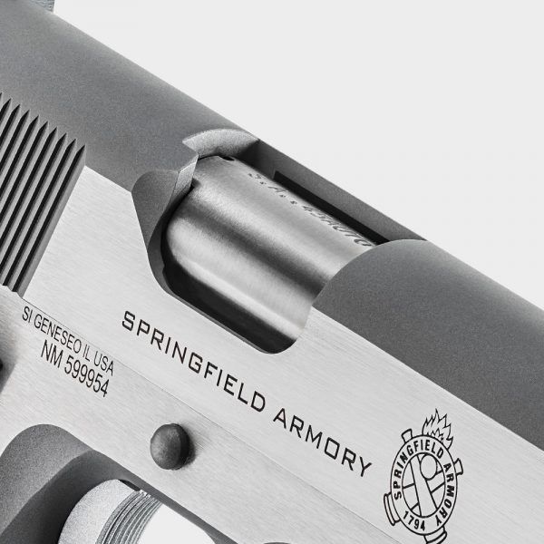 Pistolet SPRINGFIELD Armory 1911 Mil-Spec Inox 5" cal.45 ACP ...