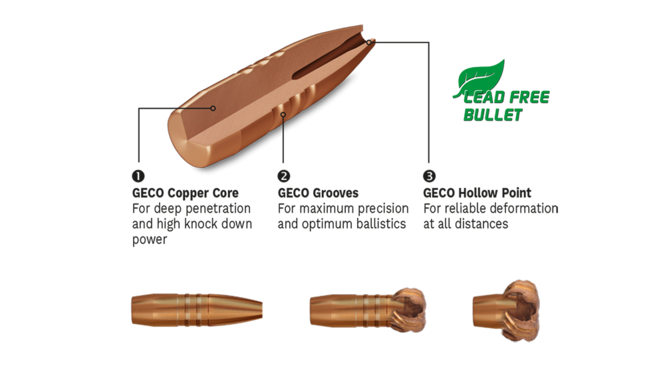 GECO cal.7x64 STAR 140 grains - 9.1 grammes /20 - Armurerie Lavaux