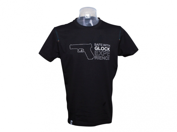 T-shirt Safe Experience With GLOCK Taille.S - Armes catégorie B sur ...