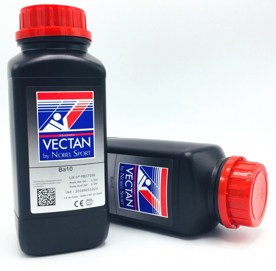 Poudre VECTAN BA10 - bidon de 500gr - Rechargement sur armurerie-lavaux.com