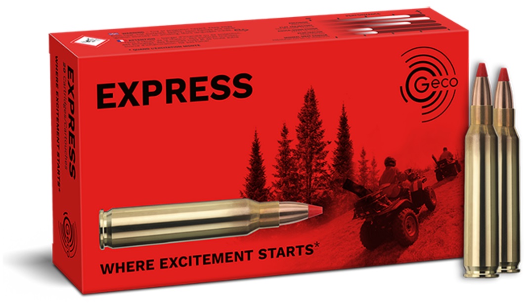 GECO cal.223 Rem EXPRESS TIP 56gr /100 - Munitions sur armurerie-lavaux.com