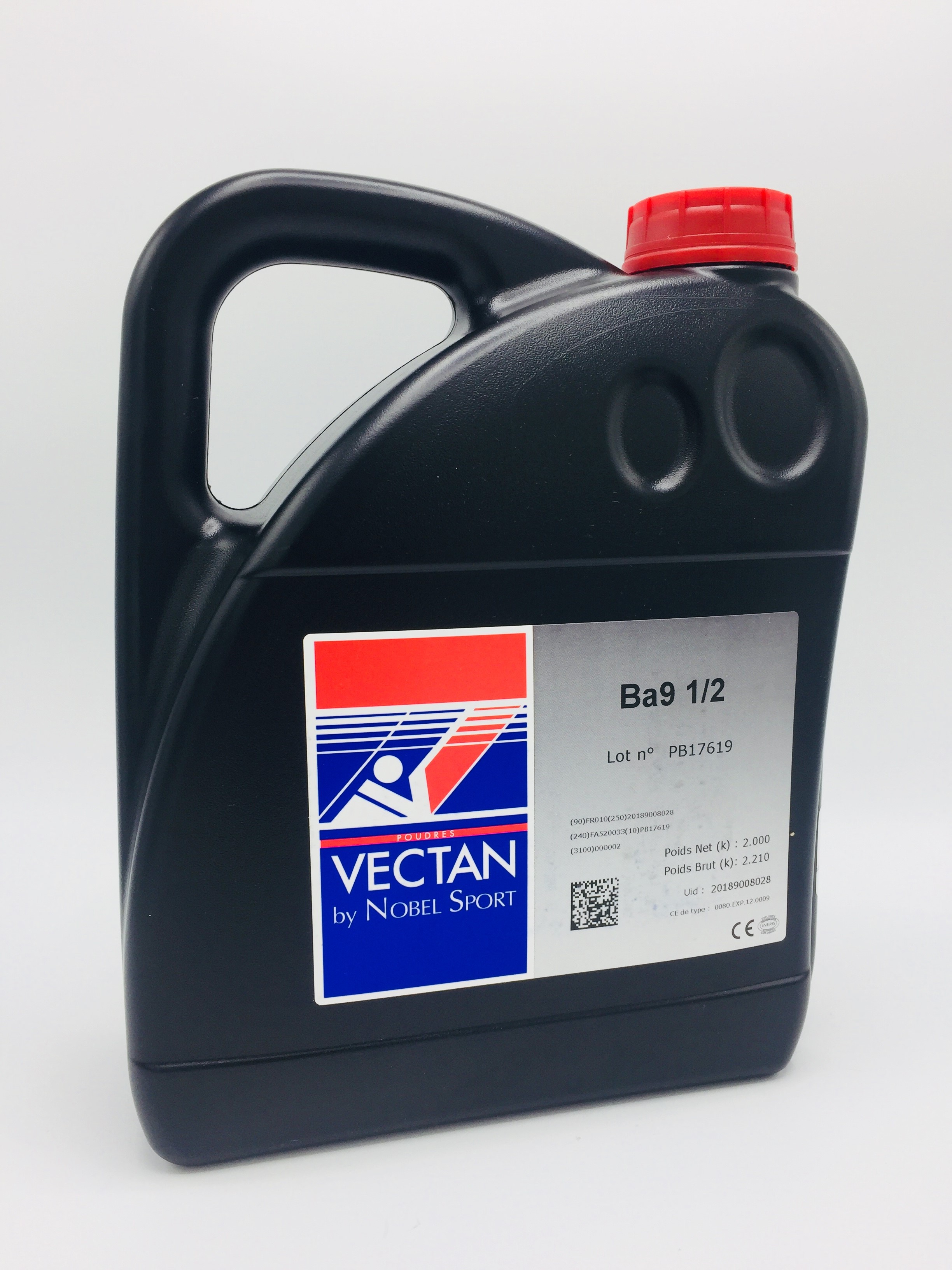 Poudre VECTAN BA9 1/2 - bidon de 2kg - Rechargement sur armurerie ...