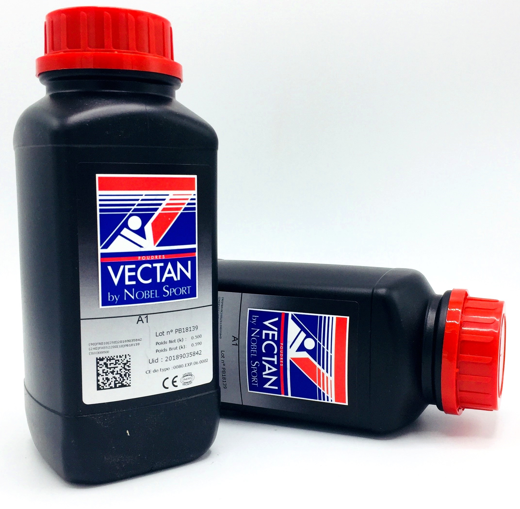 Poudre VECTAN A1 - bidon de 500gr - Rechargement sur armurerie-lavaux.com