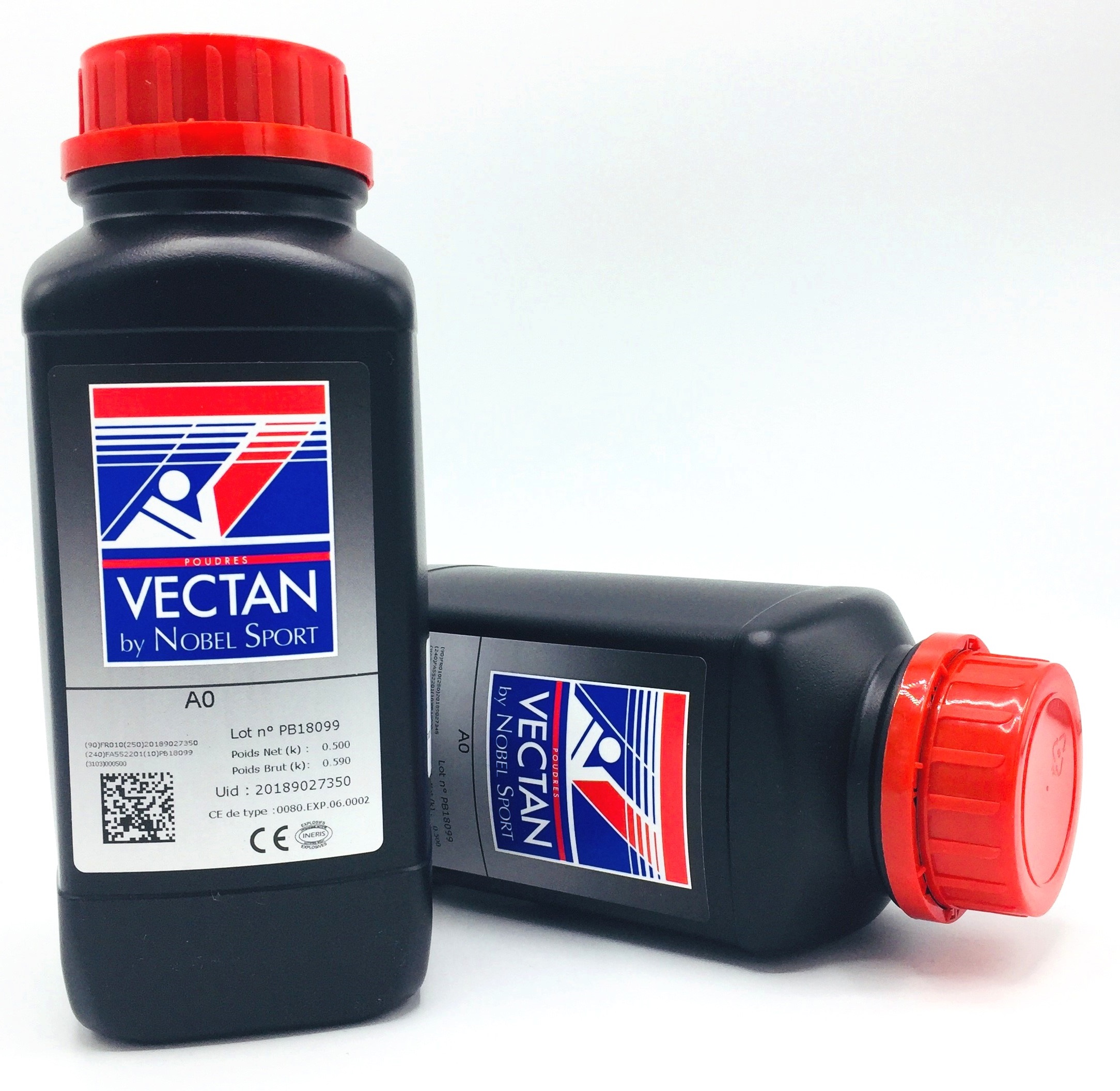 Poudre VECTAN A0 - bidon de 500gr - Rechargement sur armurerie-lavaux.com