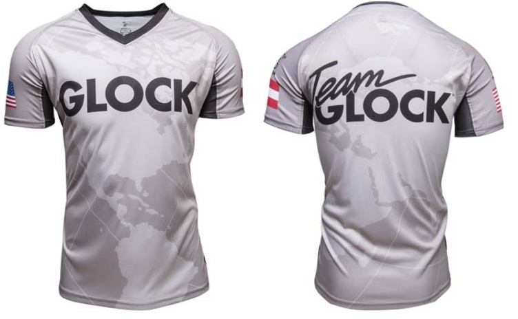 T-shirt jersey GLOCK Shooting TEAM Taille.S - Armes catégorie B sur ...
