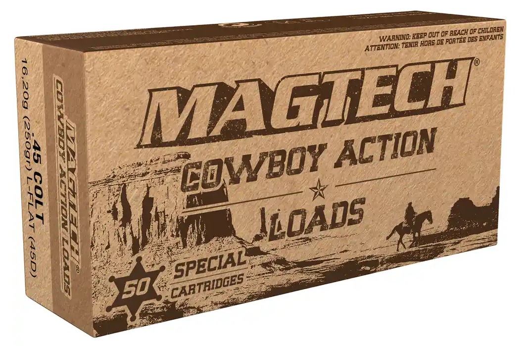 Cartouches MAGTECH COWBOY ACTION cal.45 Colt LFN 250 grains - 16.2 ...
