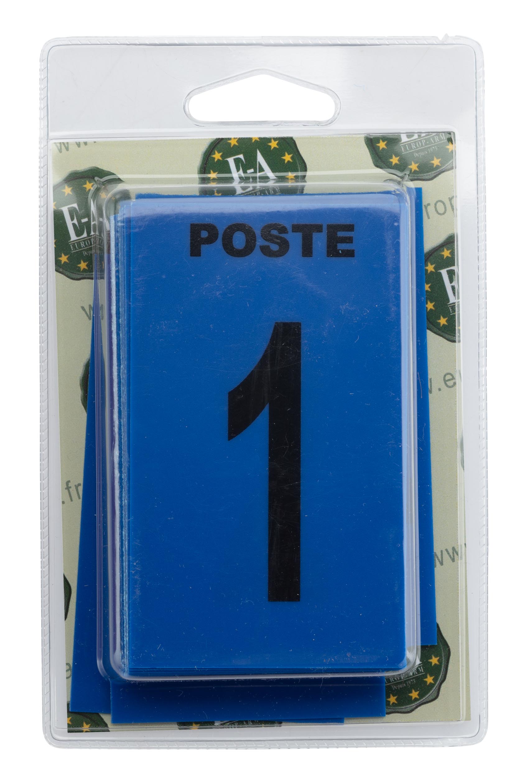 Cartes de Poste Numérotées Bleu (paquet de 27) - Rayon Chasse sur ...