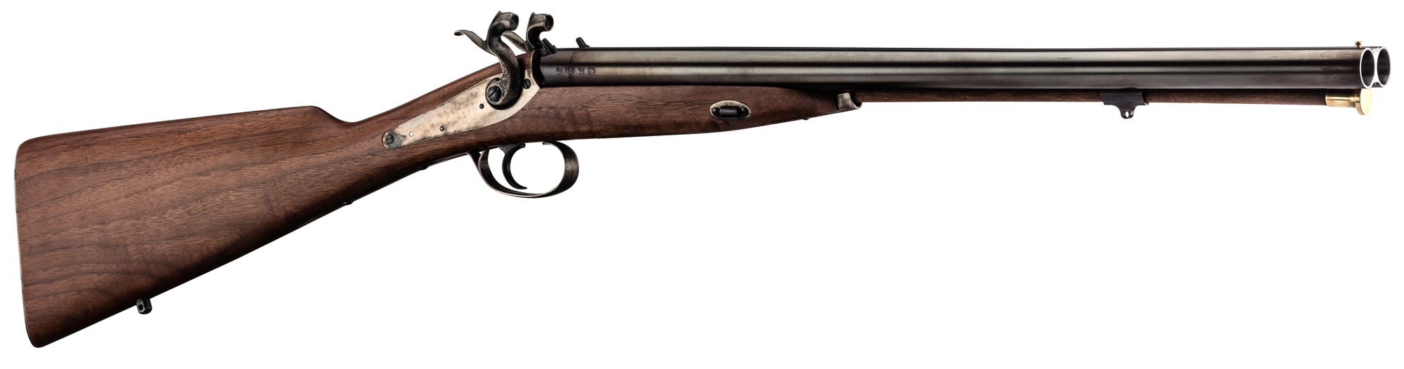 Fusil à poudre noire Coach Gun PEDERSOLI Guerre de secession cal.12 ...