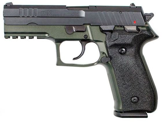 Pistolet REX ZERO1 Standard Green cal.9x19 - Armes catégorie B sur ...