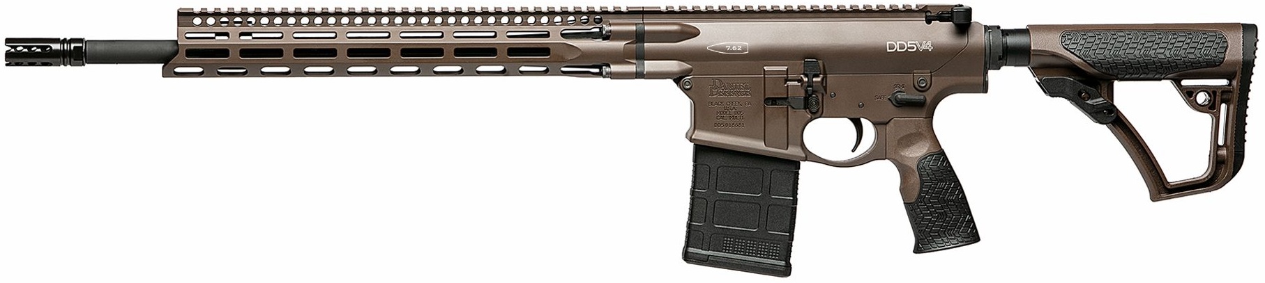 DANIEL DEFENSE DD5 V4 Brown 18" cal.308 Win - Armes catégorie B sur ...