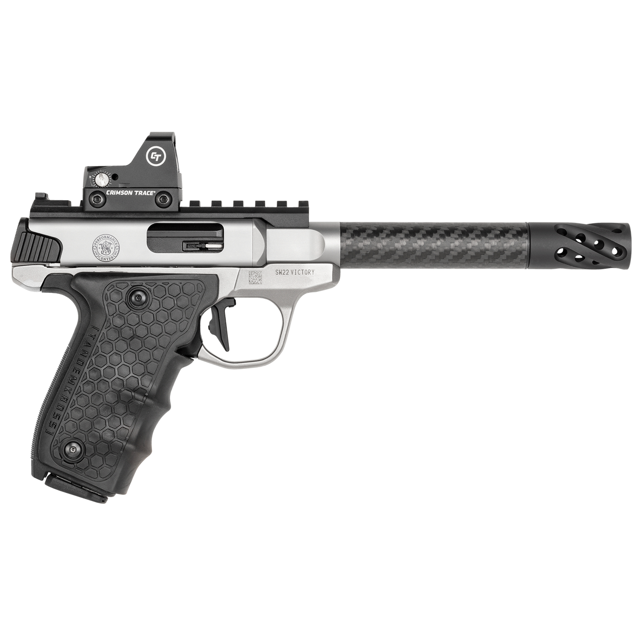 Pistolet SMITH & WESSON Performance Center SW22 Victory Carbone "Point ...