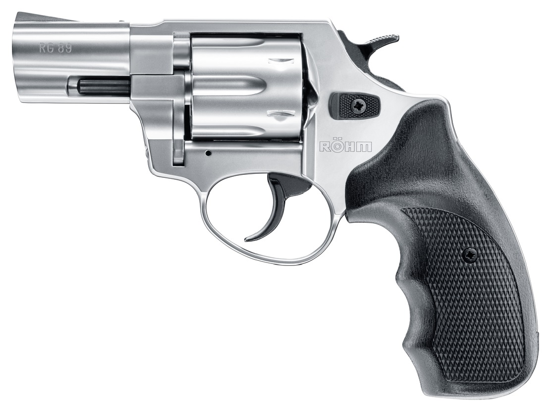 Revolver à blanc RÖHM RG 89 Chromé cal.9mm R - Matériel de défense sur ...