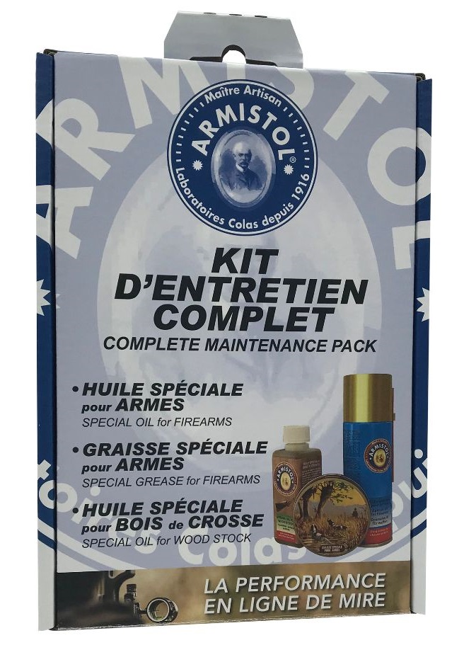 Kit parfait 3 produits entretien complet pour armes ARMISTOL (Mecanique ...