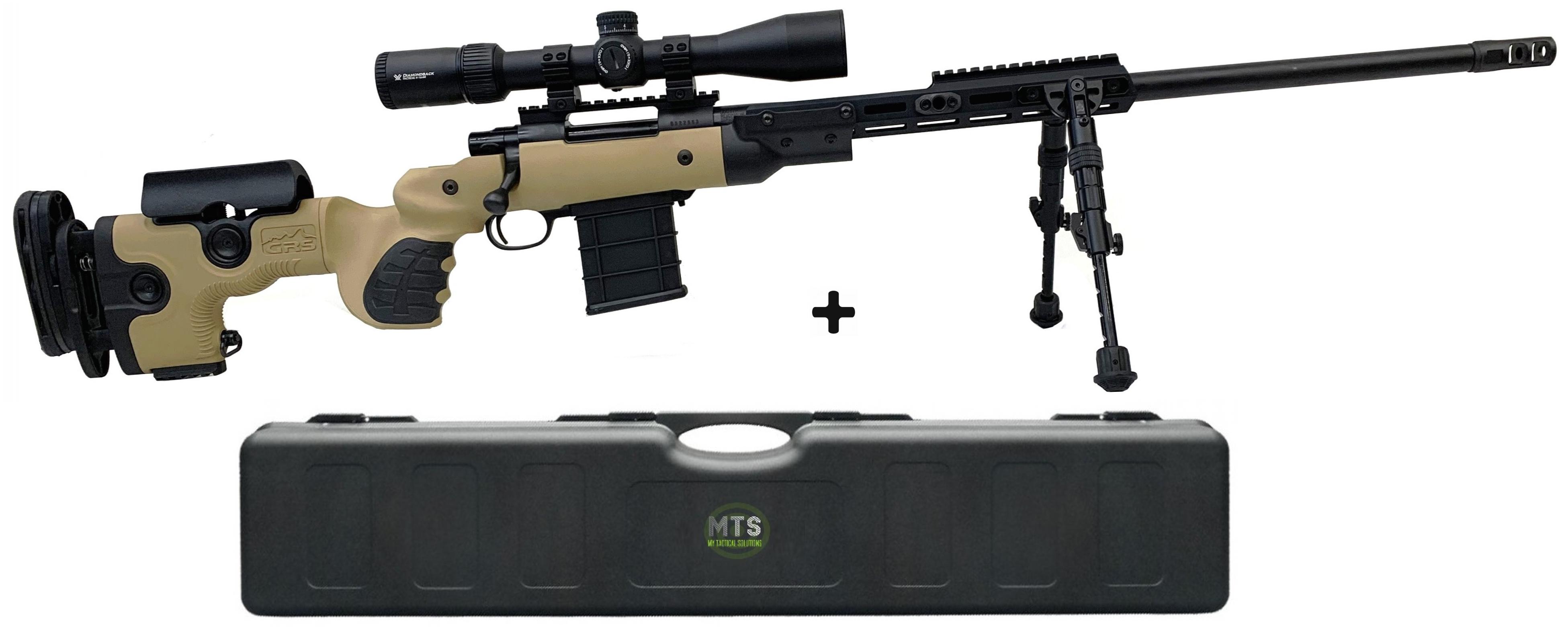 HOWA GRS WARG Chassis Rifle Marron cal.308 Win "Pack VORTEX DIAMONDBACK ...