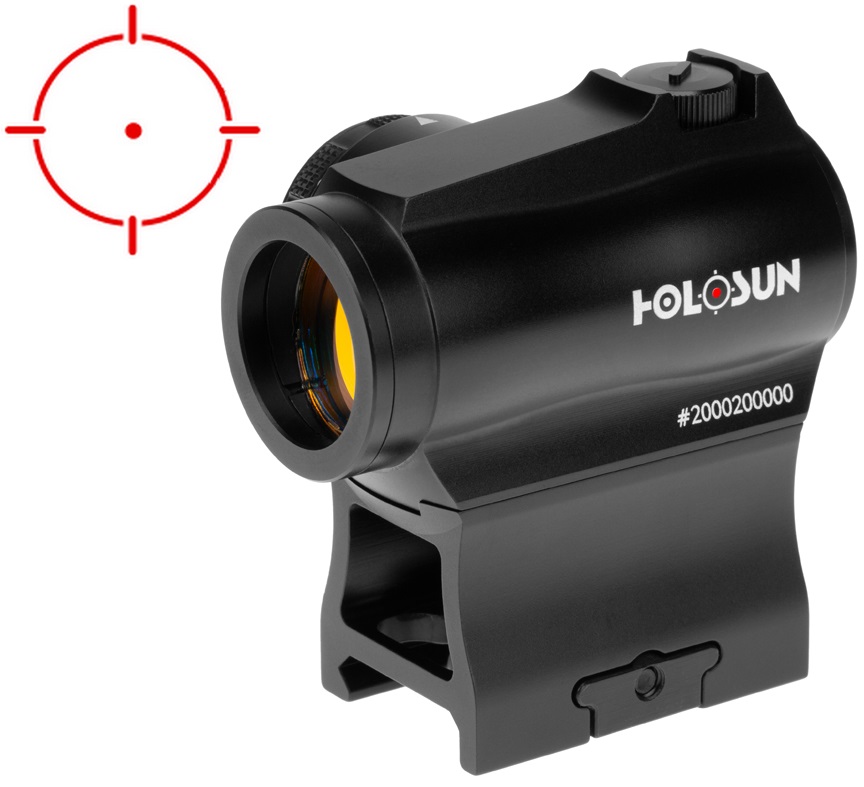 Viseur point rouge HOLOSUN Red Dot 503R - Optiques sur armurerie-lavaux.com