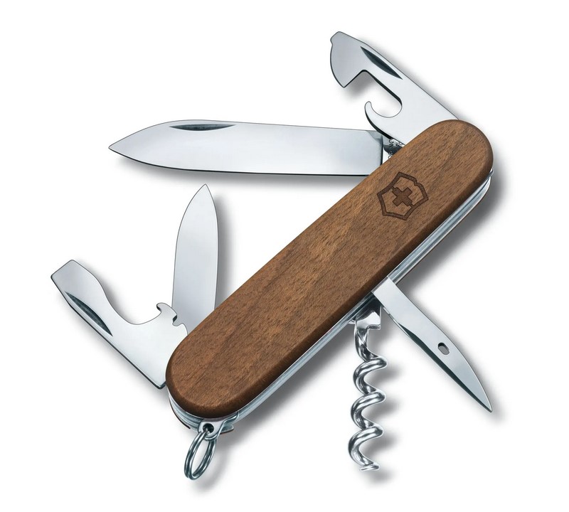 VICTORINOX SPARTAN NOYER - Couteau de poche polyvalent 10 fonctions ...