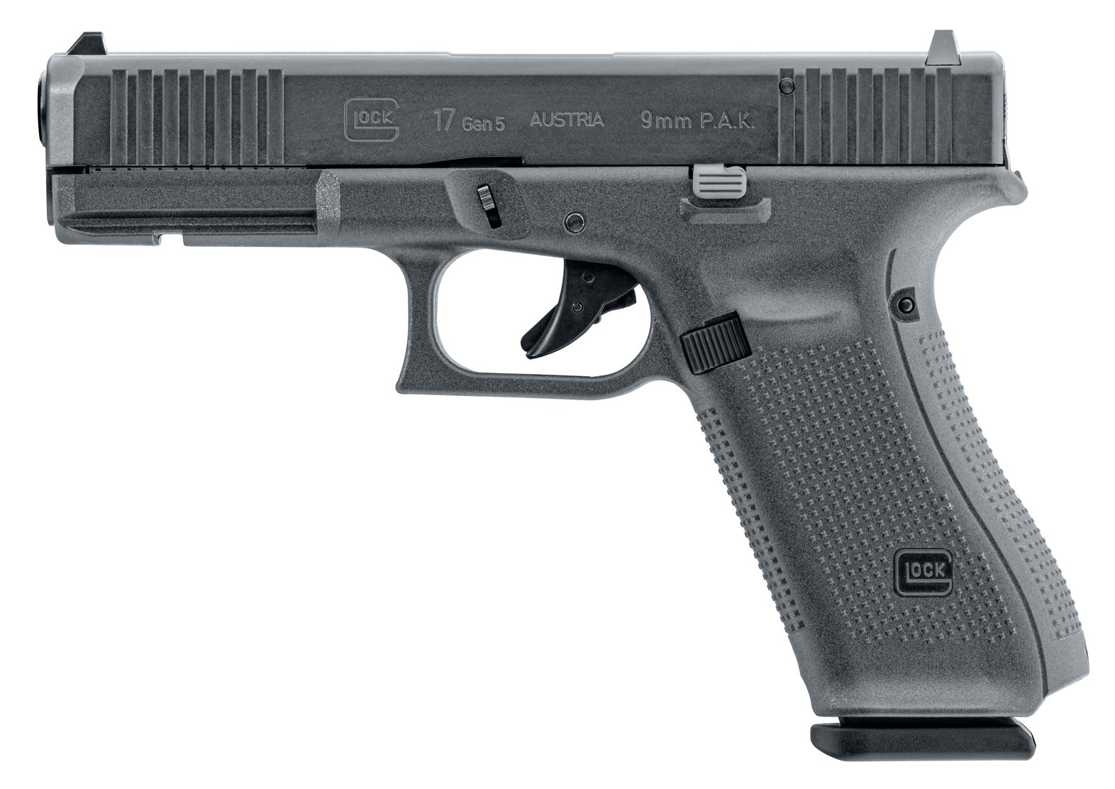 Pistolet GLOCK 17 Gen5 UMAREX cal.9mm P.A.K - Matériel de défense sur armurerie-lavaux.com