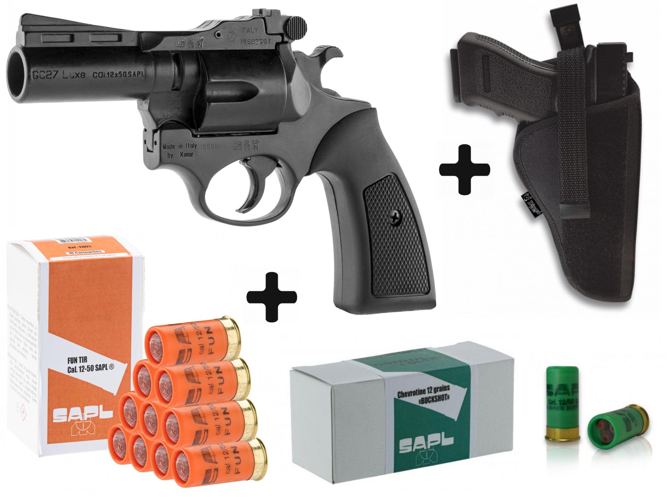 "KIT" Revolver Gomm-Cogne GC27 Luxe SAPL cal.12/50 - Matériel de ...