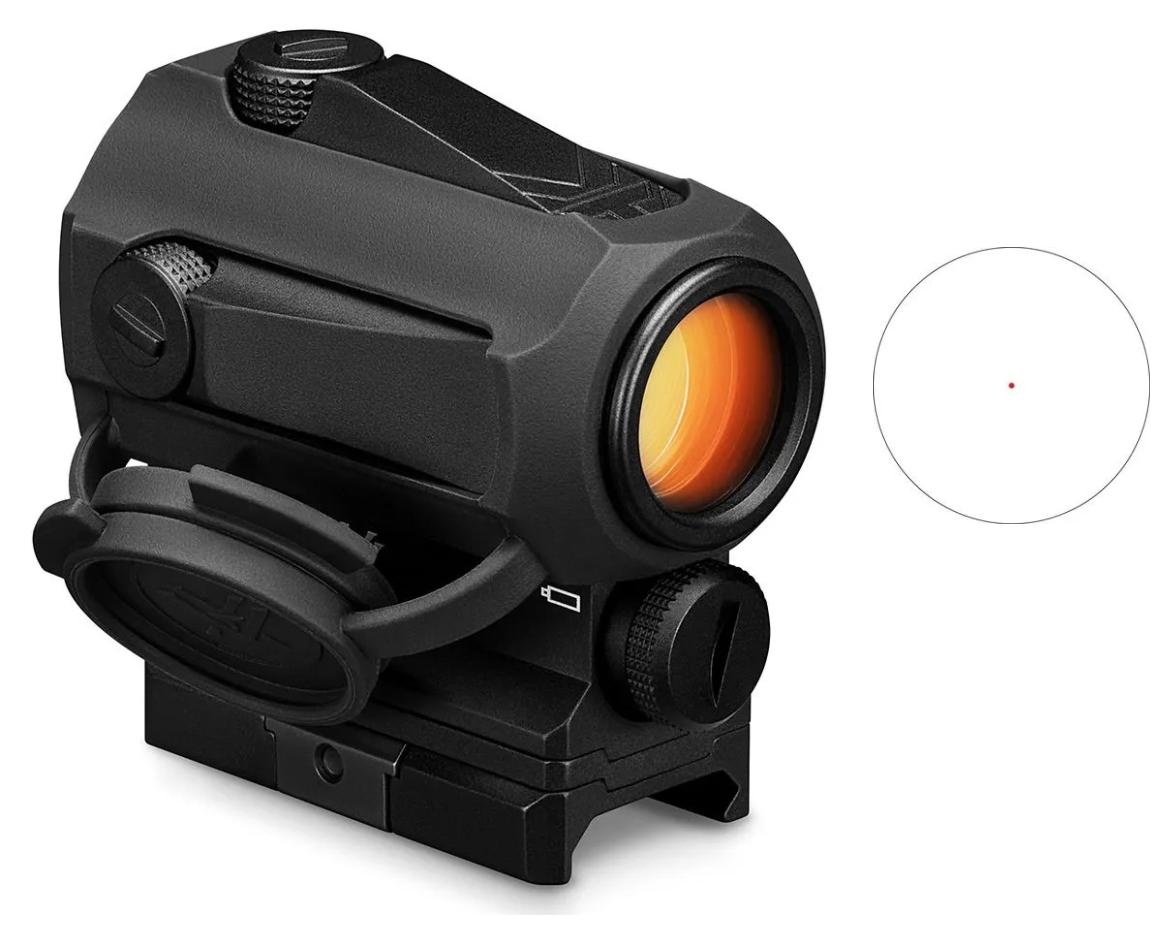 Point Rouge VORTEX SPARC AR Red Dot Black 2Moa - Optiques sur armurerie-lavaux.com