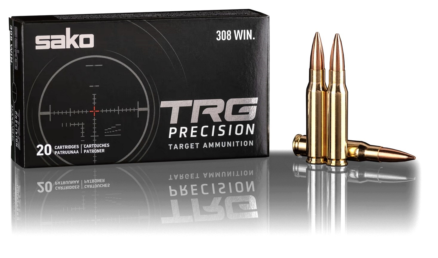 SAKO cal.308 Win TRG HPBT 168 grains - 10.9 grammes /20 - Rayon Chasse ...
