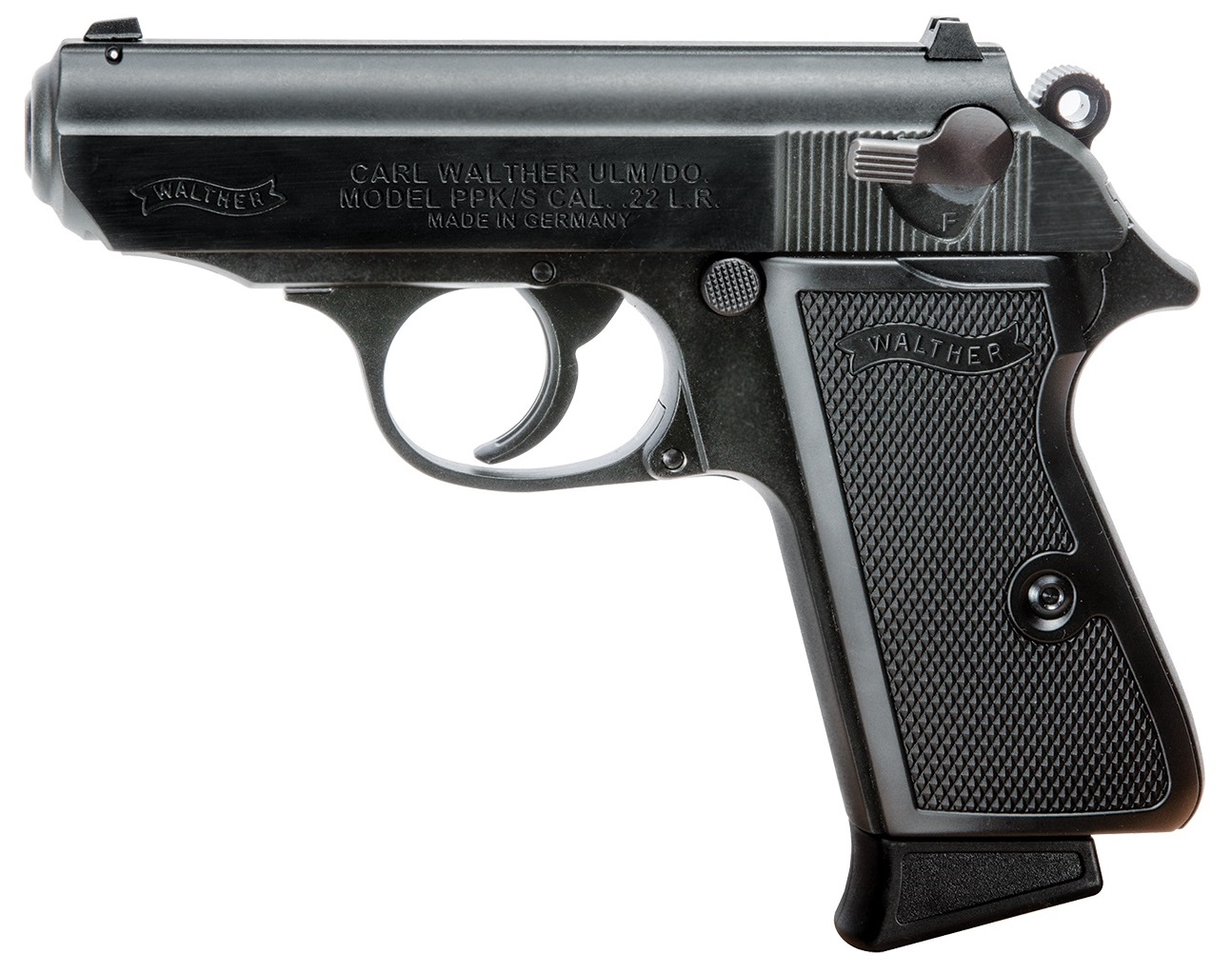 Pistolet WALTHER PPK/S Black cal.22 Lr - Armes catégorie B sur ...