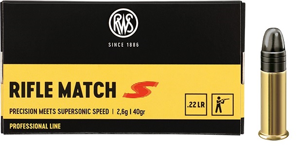 RWS Rifle Match Supersonic cal.22lr Professionnal Line /50 - Carabines ...