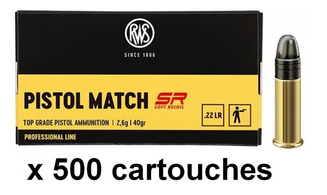 RWS Pistol Match SR cal.22lr Professionnal Line /500 - Carabines de Tir ...