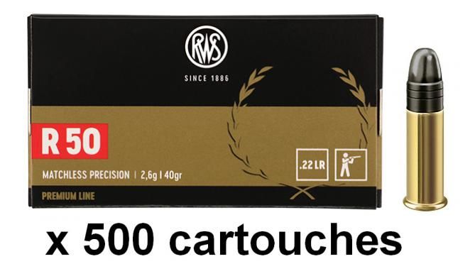 Munitions RWS cal.22LR – Précision allemande pour le tir sportif ...