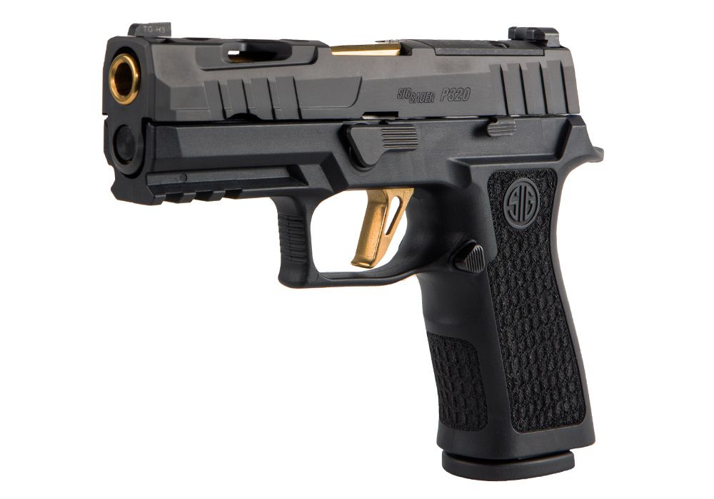 Pistolet SIG SAUER P320 X-COMPACT SPECTRE GOLD cal.9x19 - Armes ...