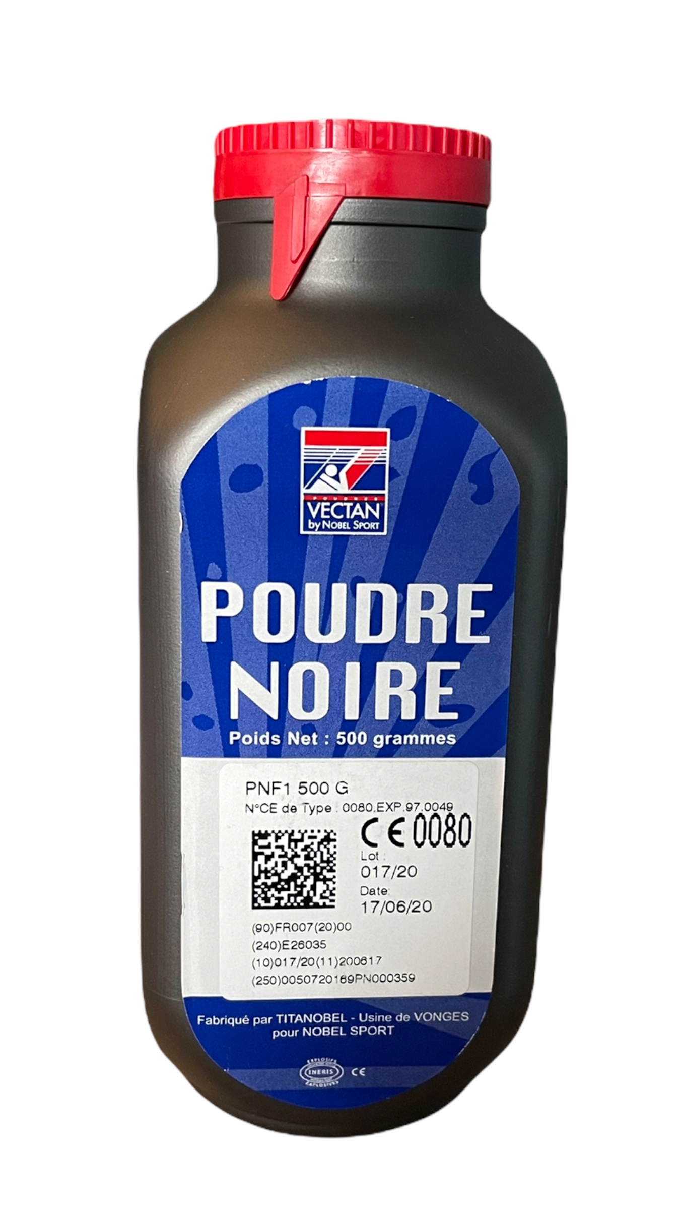 Bidon de poudre noire VECTAN PNF 1 - bidon de 500gr - Rechargement sur ...