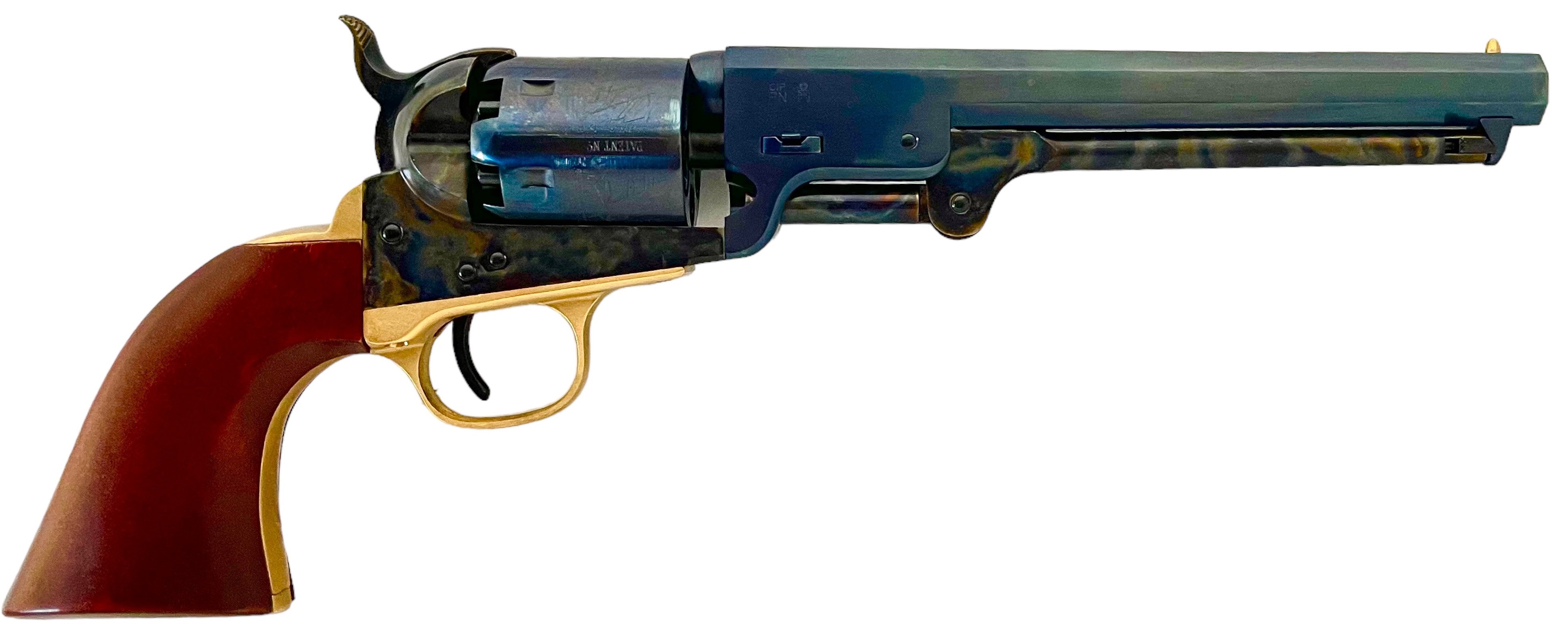 Revolver à Poudre Noire UBERTI 1851 Navy Oval Bleui 7" 1/2 cal.36 ...